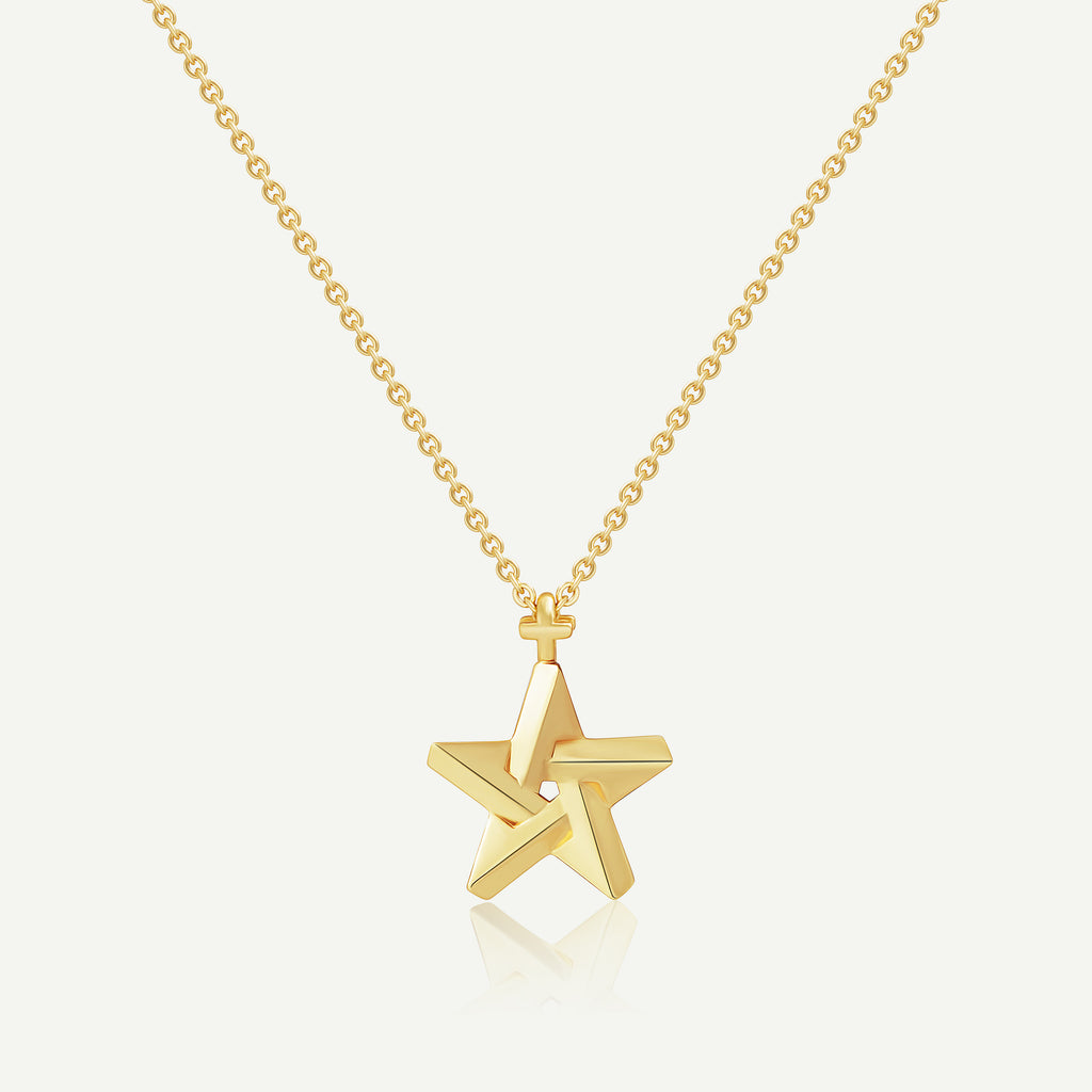 Star 3D Necklace (Small) – DANCING DOVE
